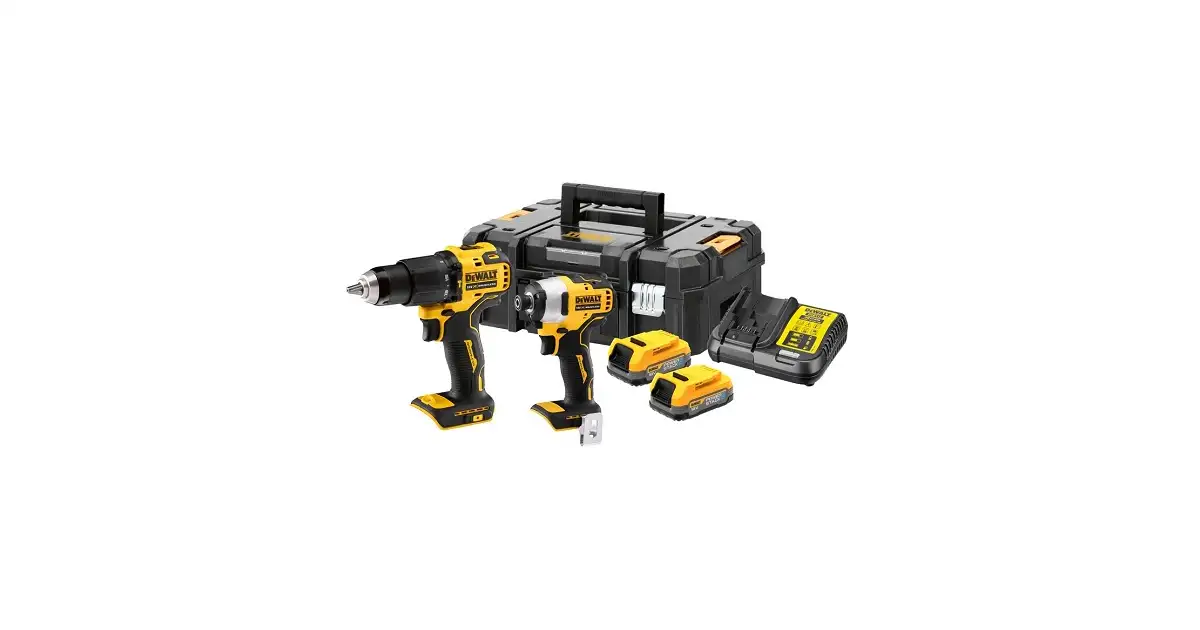 Zestaw DCD709 + DCF809 18V XR POWERSTACK 2x1.7Ah, DeWALT DCK2062E2T-QW