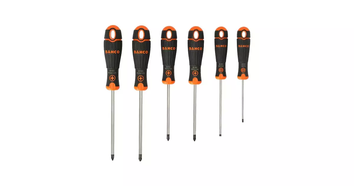 Zestaw 6 szt. wkrętaków BAHCOFIT Bahco [B219.026]