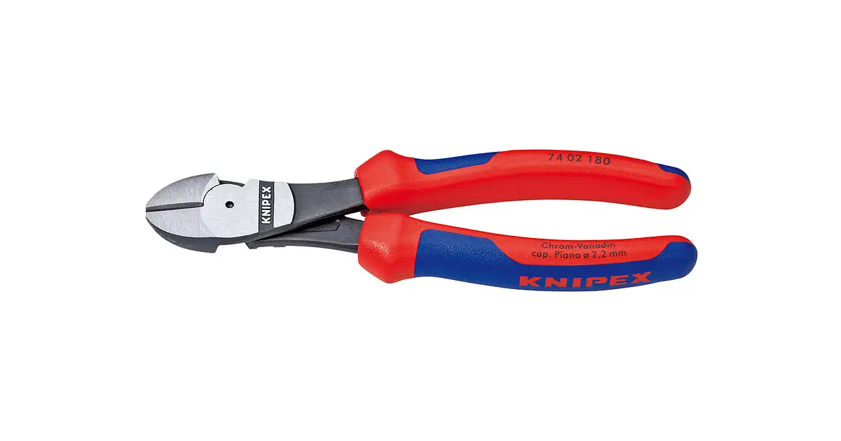 Obcinak boczny o zwiększonym przełożeniu KNIPEX [74 02 250]